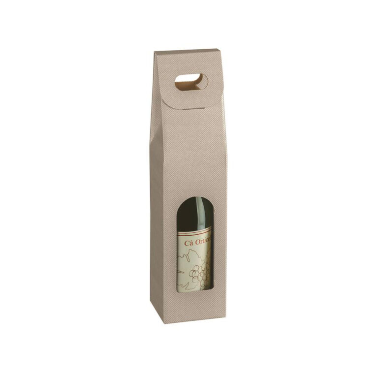 1699 - New York Cardboard Box - 1 Bottle Window - The French Market